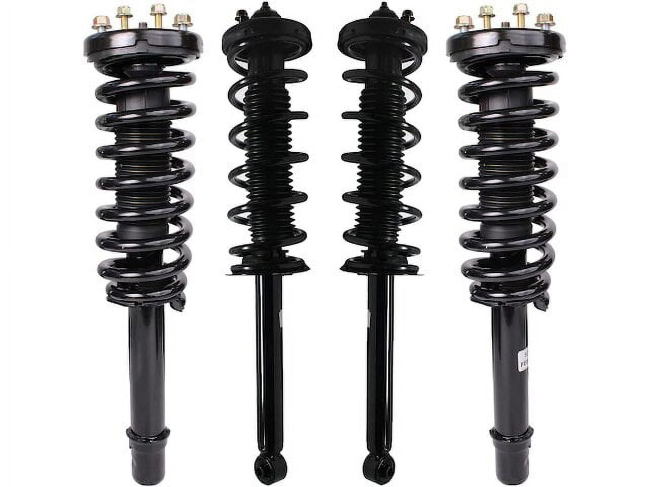 Detroit Axle - Strut Assembly Set, Front & Rear Shocks Suspension ...