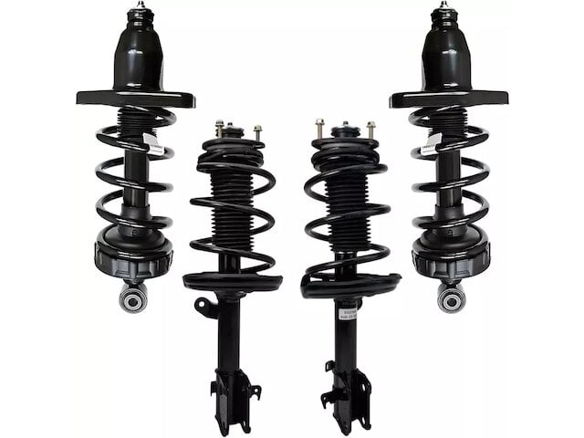 Front and Rear Strut Assembly Set - Compatible with 2006 - 2014 Honda ...