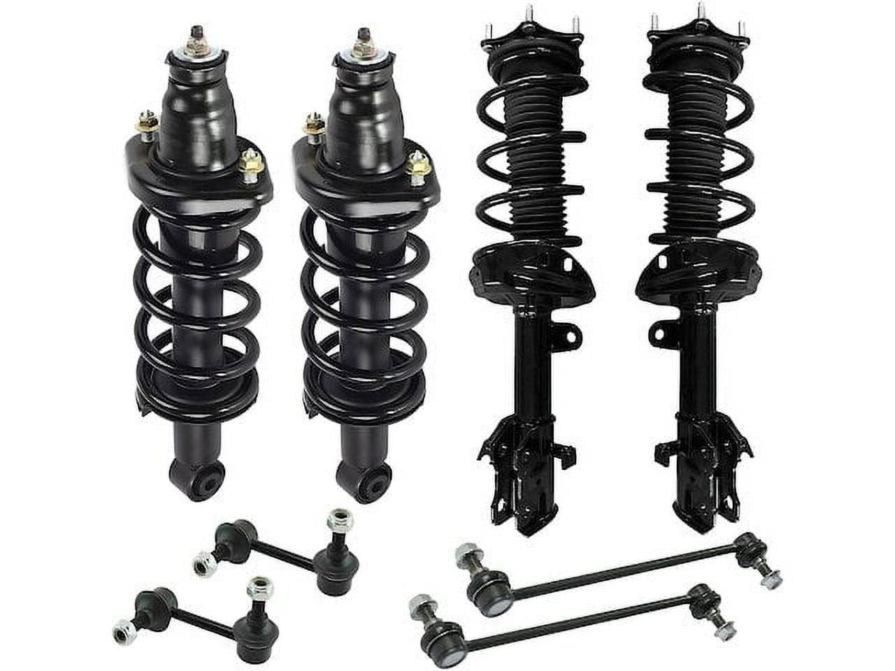Complete Strut Coil Spring & Sway Bar Link Kit, 8-Piece Set for 2007 ...