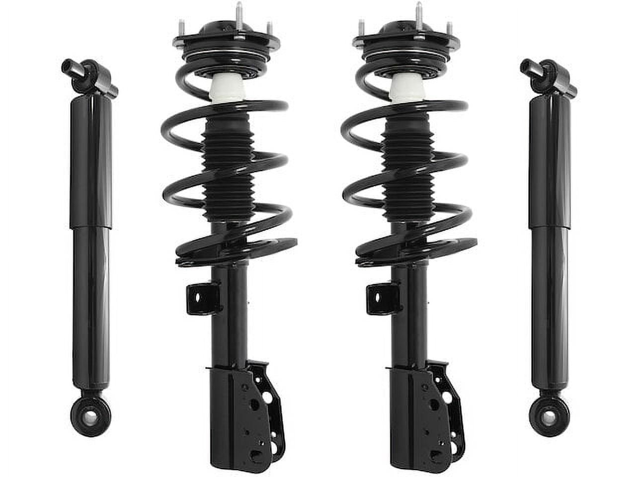 Front and Rear Strut and Shock Absorber Assembly Kit - 4 Piece ...