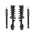 Front and Rear Strut and Shock Absorber Assembly Kit - 4 Piece ...