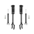 Front and Rear Suspension Strut and Shock Absorber Assembly 4 Piece Kit ...