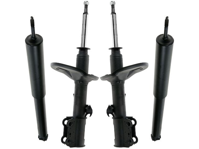 Front and Rear Suspension Strut and Shock Absorber Assembly Kit 4 Piece ...