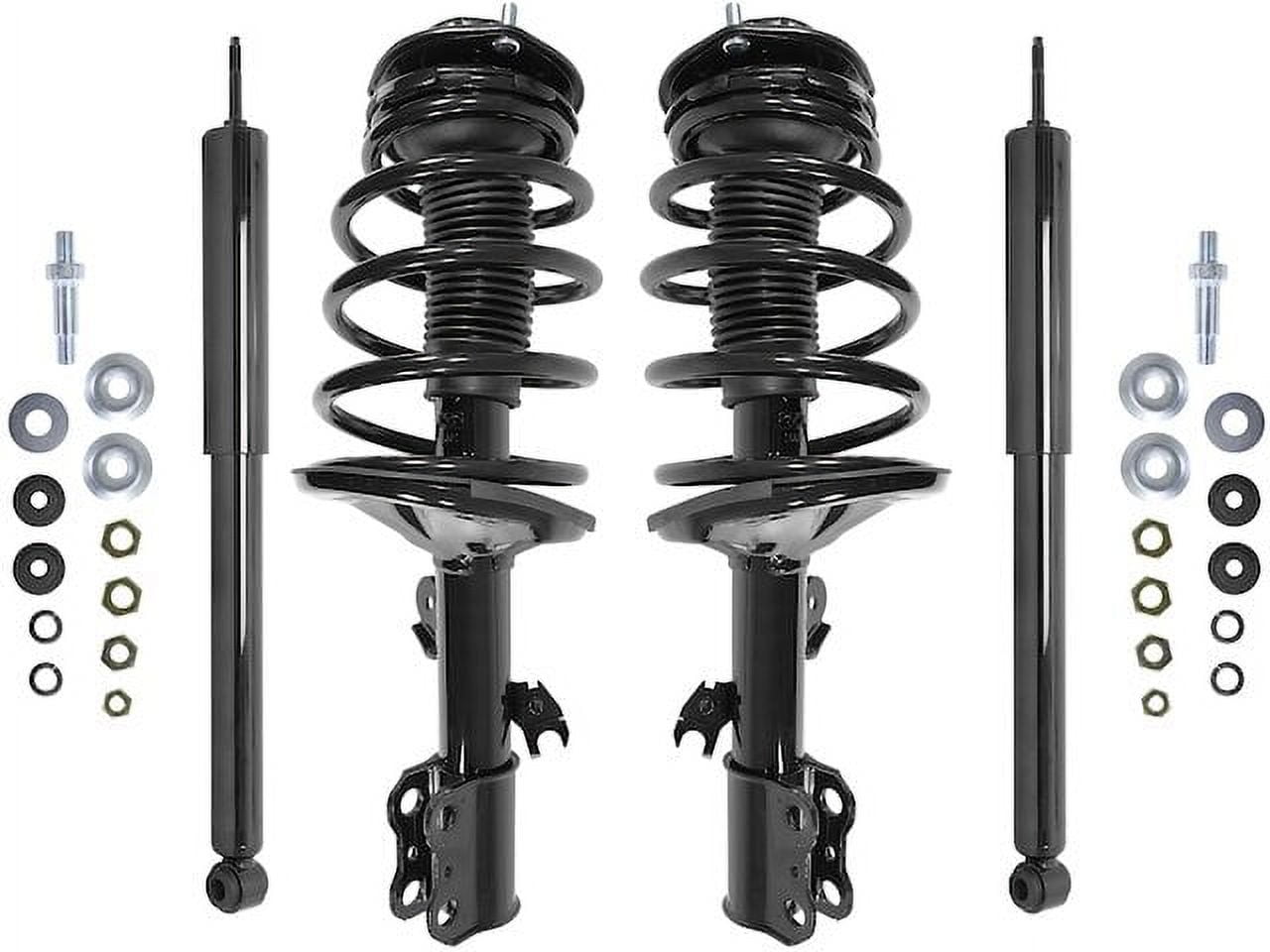 Front and Rear Suspension Strut and Shock Absorber Assembly Kit ...