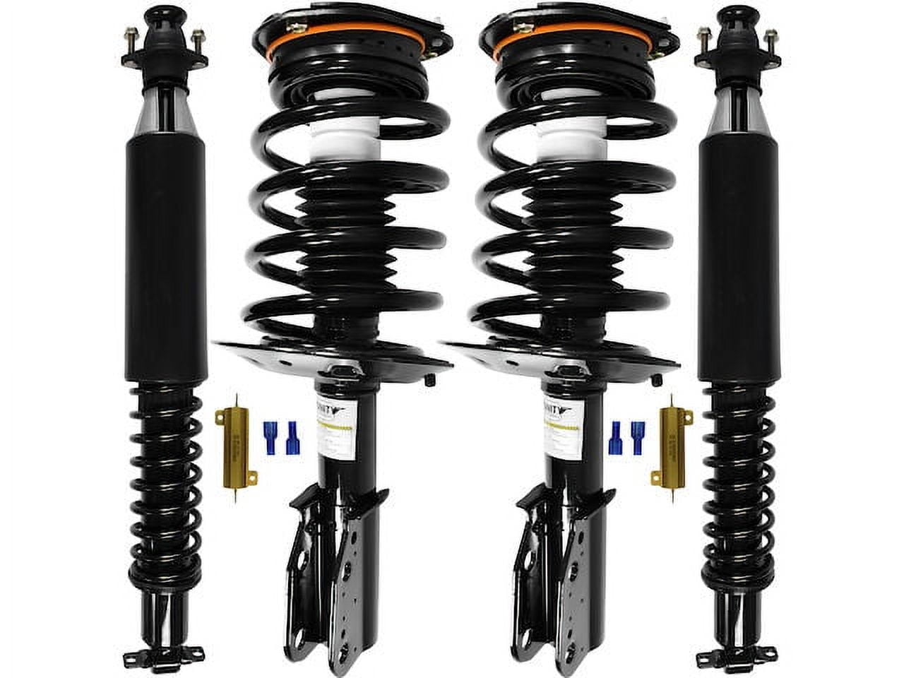 Front and Rear Suspension Strut and Shock Absorber Assembly Kit ...