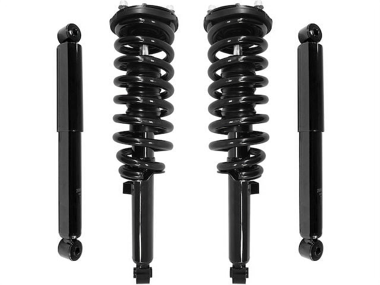 Front and Rear Suspension Strut and Shock Absorber Assembly Kit ...