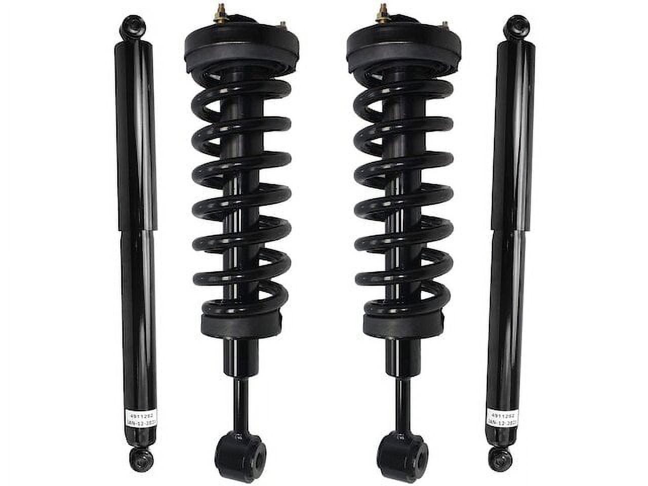 Front and Rear Suspension Strut and Shock Absorber Assembly Kit ...