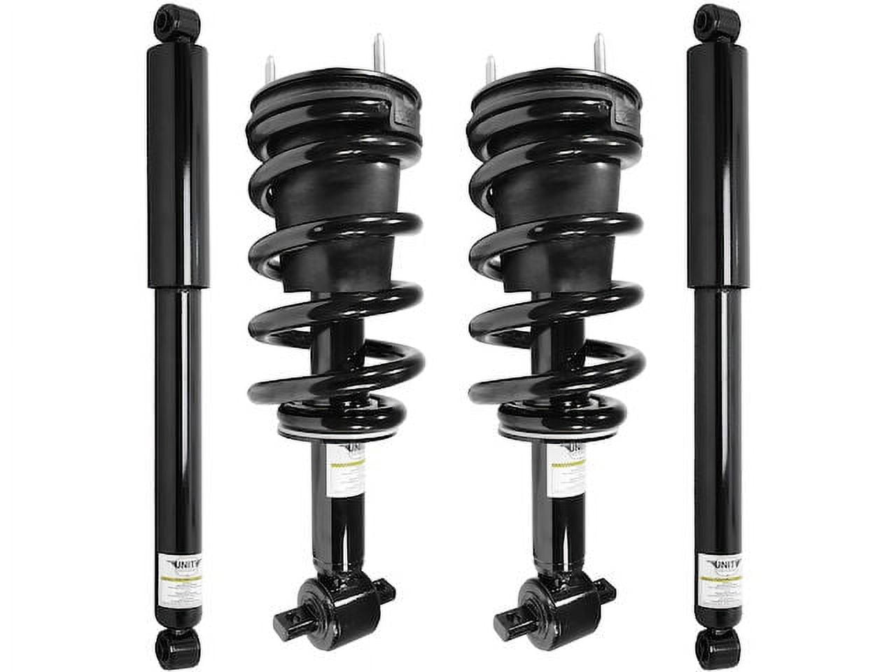 Front and Rear Suspension Strut and Shock Absorber Assembly Kit ...
