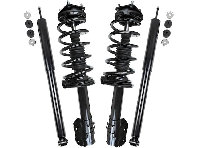 Front and Rear Suspension Strut and Shock Absorber Assembly Kit ...