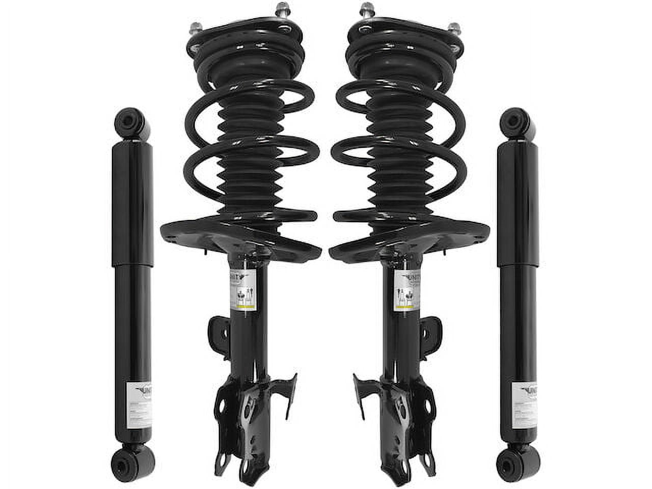 Front and Rear Suspension Strut and Shock Absorber Assembly Kit ...