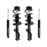Front and Rear Suspension Strut and Shock Absorber Assembly Kit ...