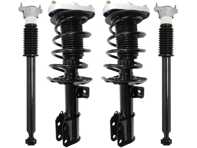 Front and Rear Suspension Strut and Shock Absorber Assembly Kit ...