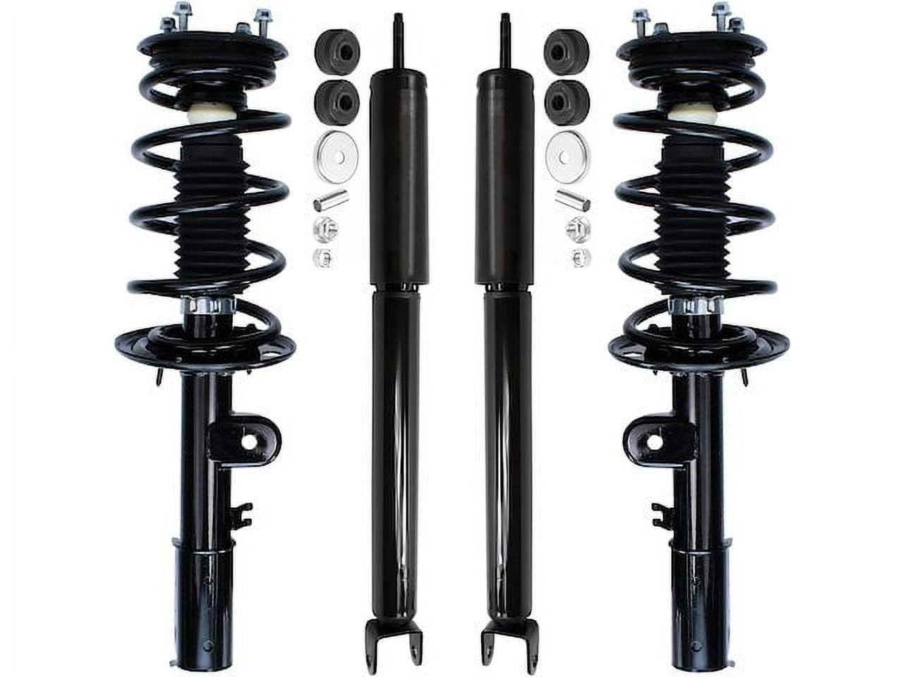 Front and Rear Suspension Strut and Shock Absorber Assembly Kit ...