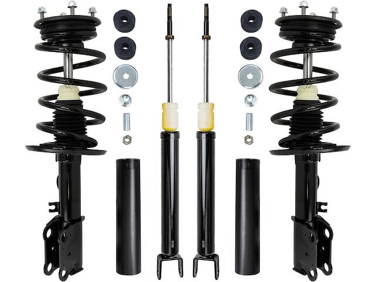 Front and Rear Suspension Strut and Shock Absorber Assembly Kit ...