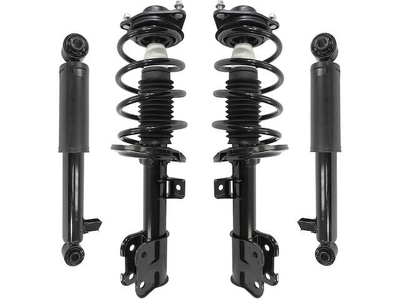 Front and Rear Suspension Strut and Shock Absorber Assembly Kit ...