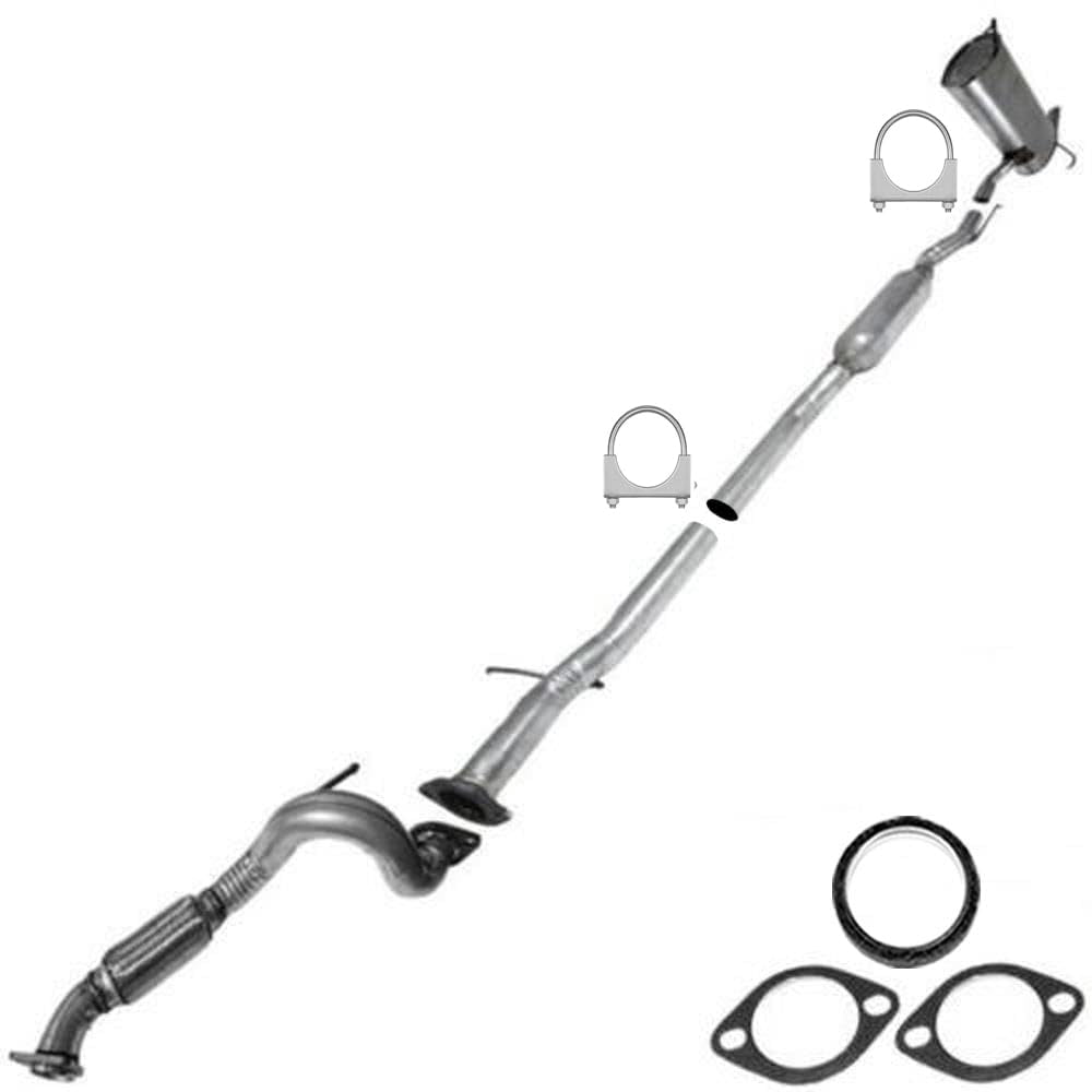 Stainless Steel Exhaust Resonator Muffler for 2008–2014 Nissan Rogue ...