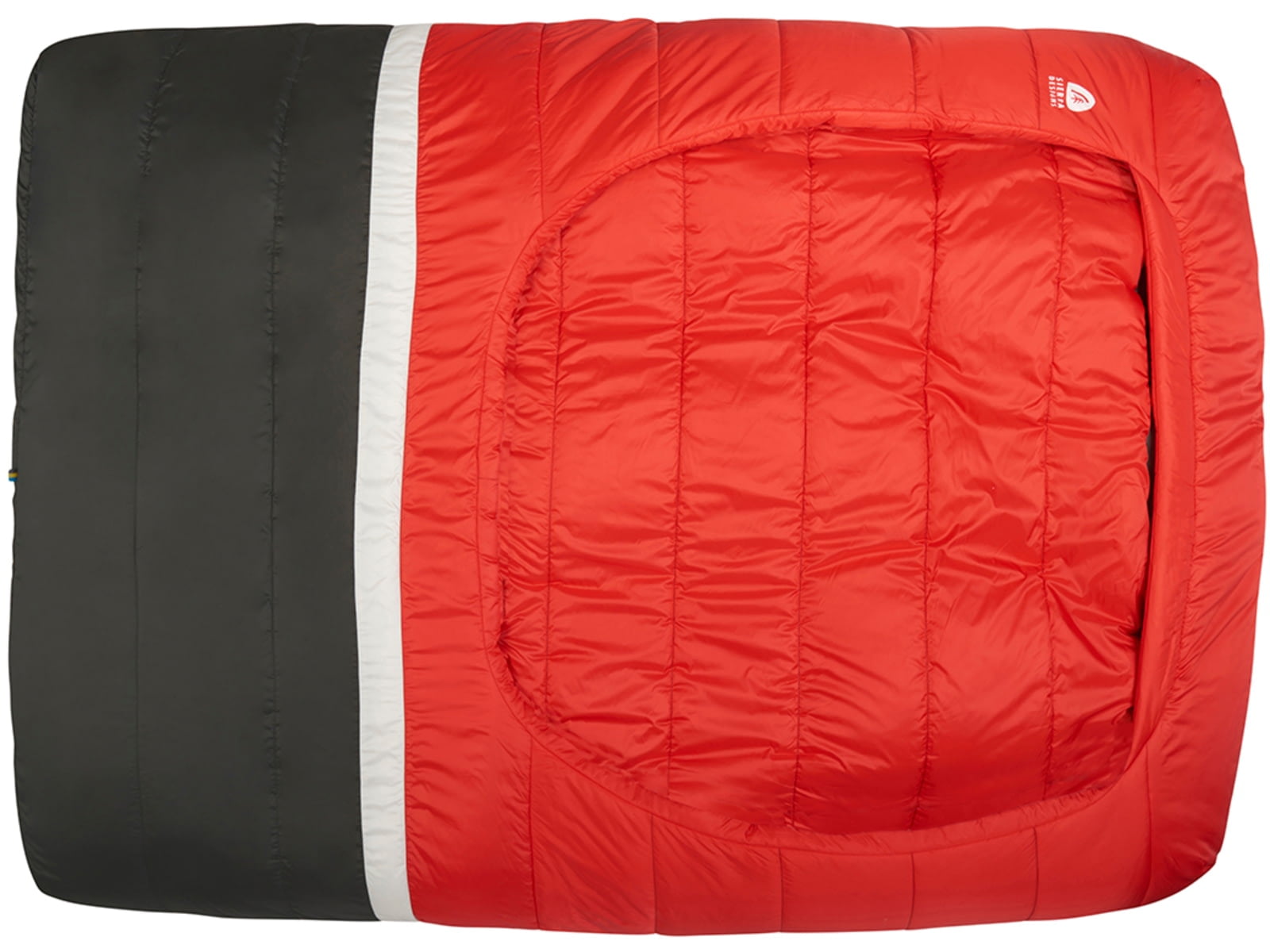 Sierra Designs Frontcountry Bed 20F Degrees Sleeping Bags, Red/Grey ...