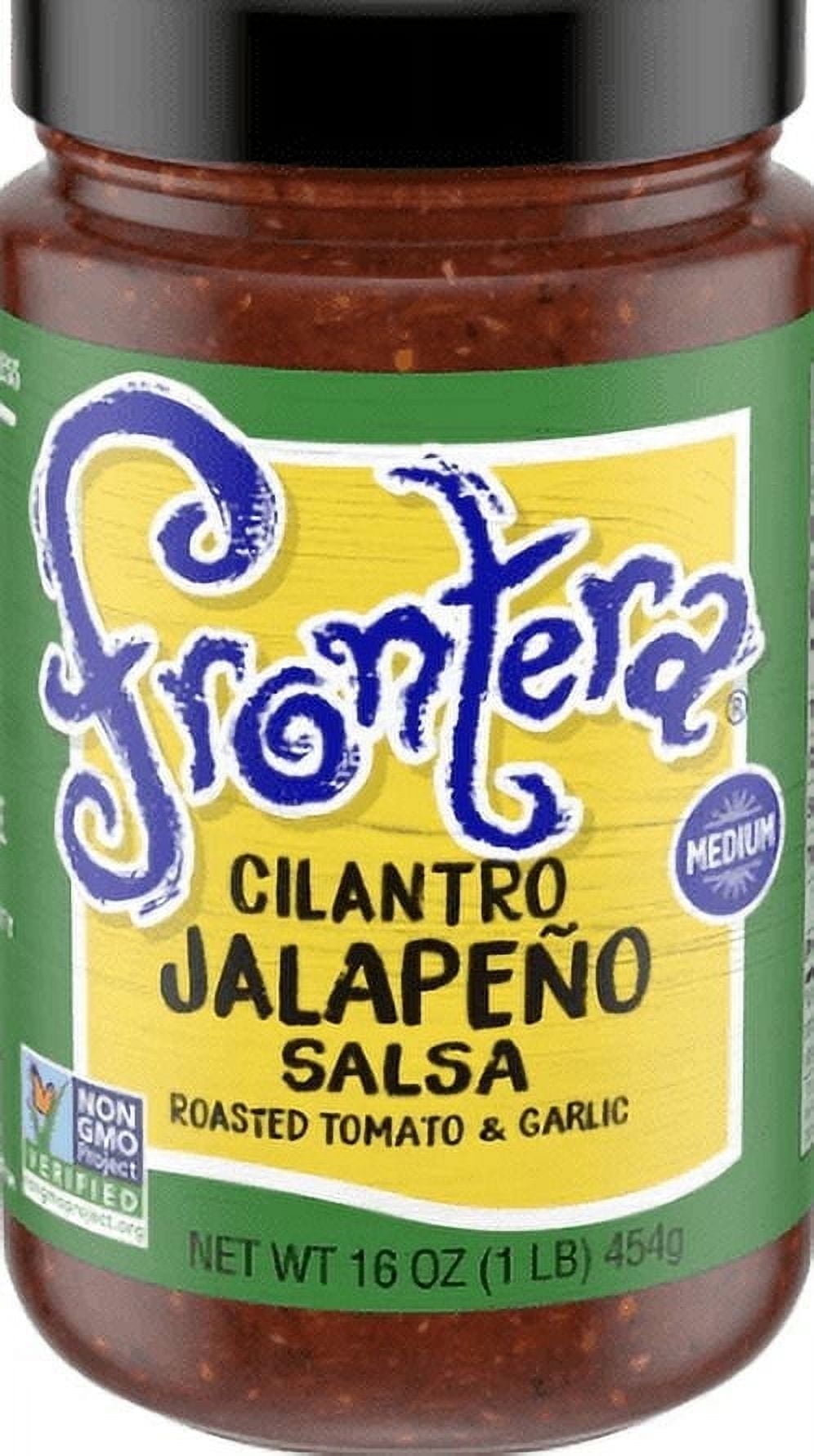 Frontera Gourmet Mexican Salsa Medium Jalapeno Cilantro 16 oz Pack of 4 ...