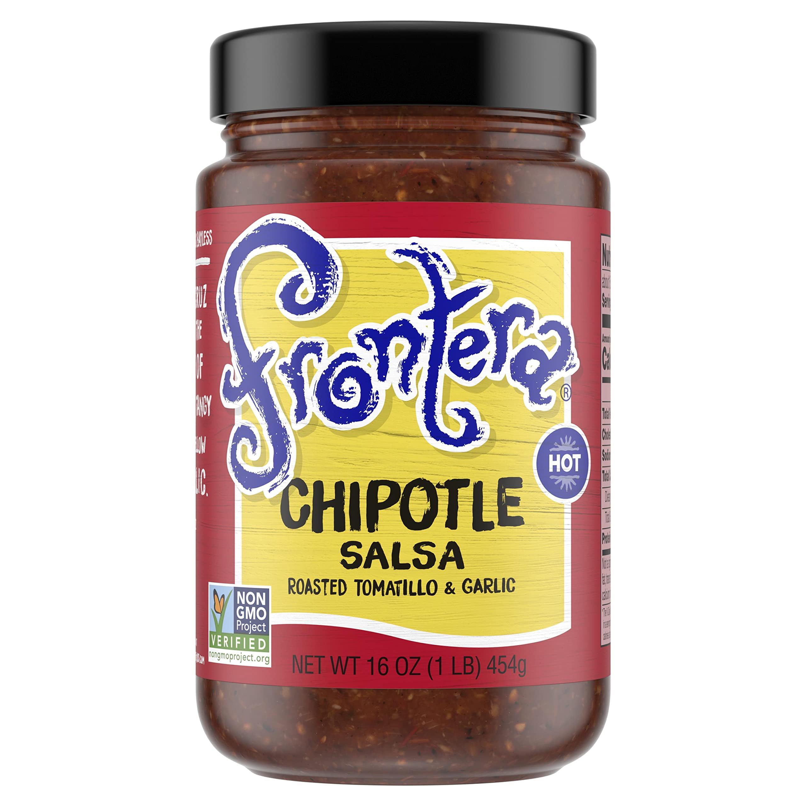Frontera Salsa, Chipotle, Hot, 16 oz (Package May Vary) - Walmart.com