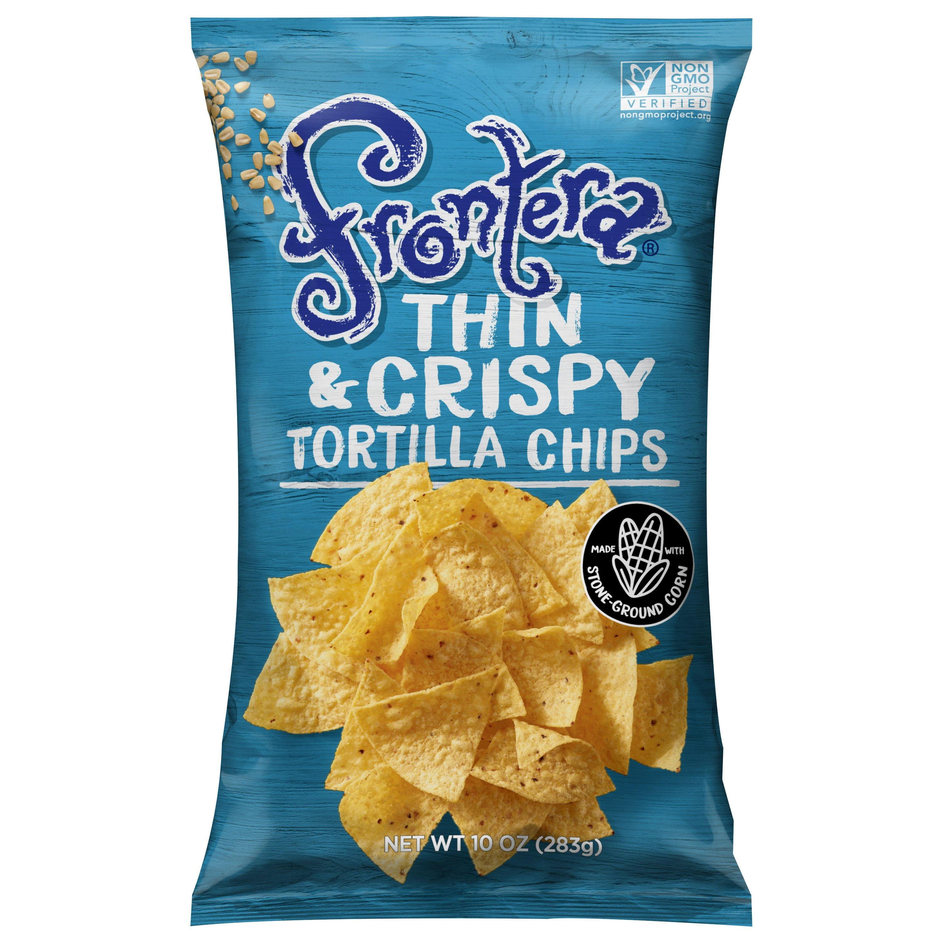 Frontera Thin & Crispy Tortilla Chips 10 oz (Pack of 12) - Walmart.com