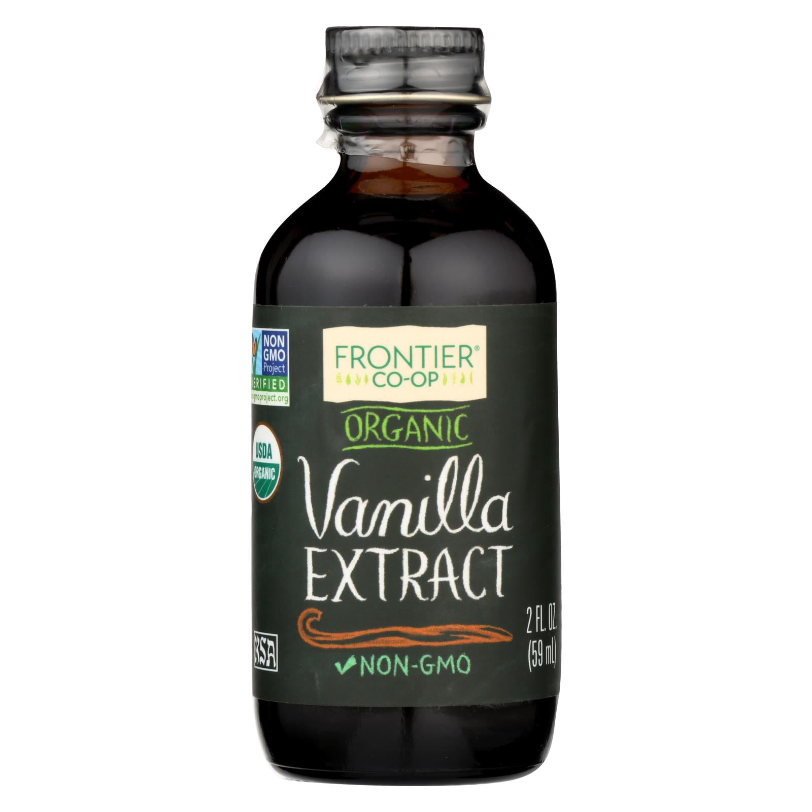 Frontier Co-Op Vanilla Extract, 2 fl oz Bottle - Walmart.com