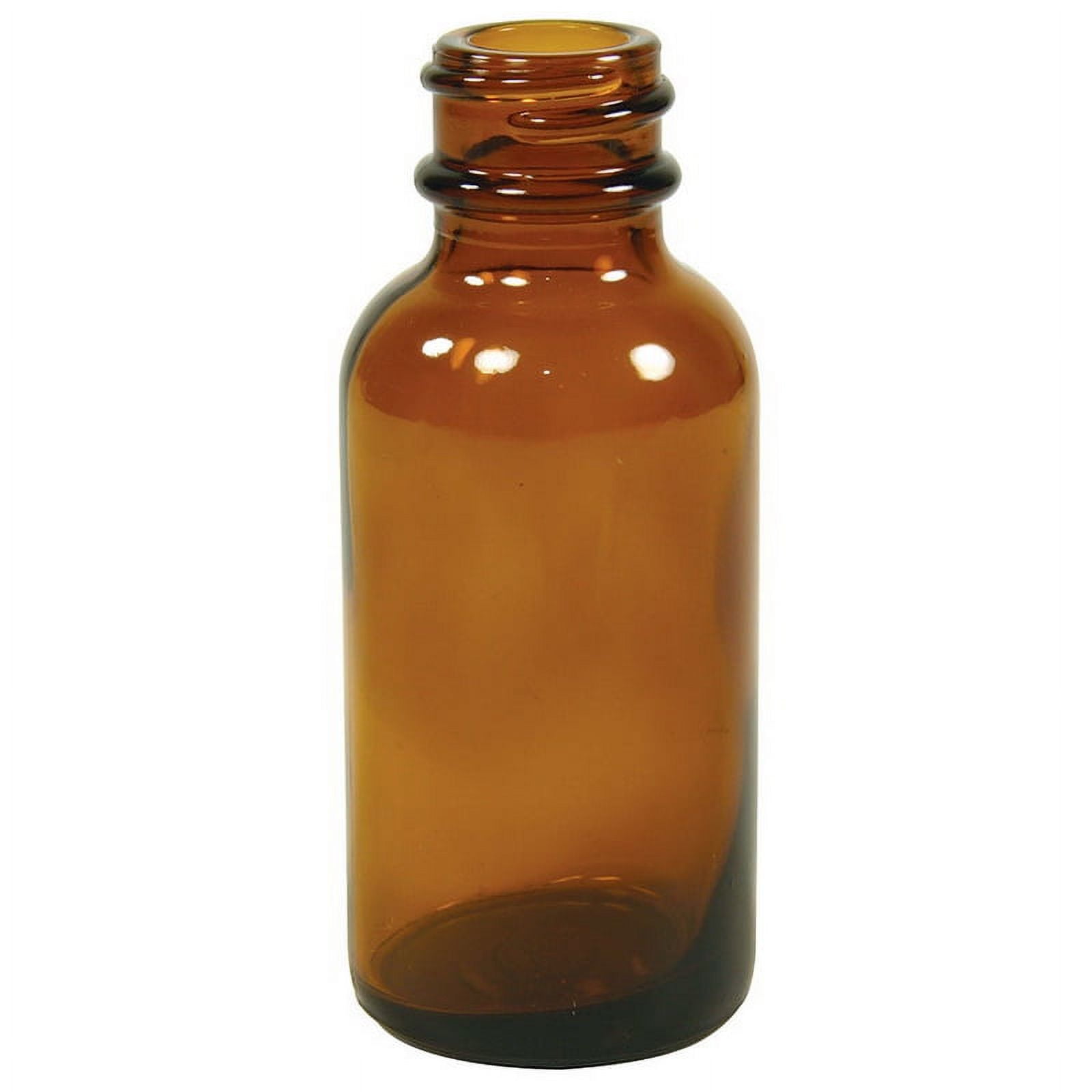 Frontier Co-op 8672 Amber Boston Round Bottle (6 count) 1 oz - Walmart.com