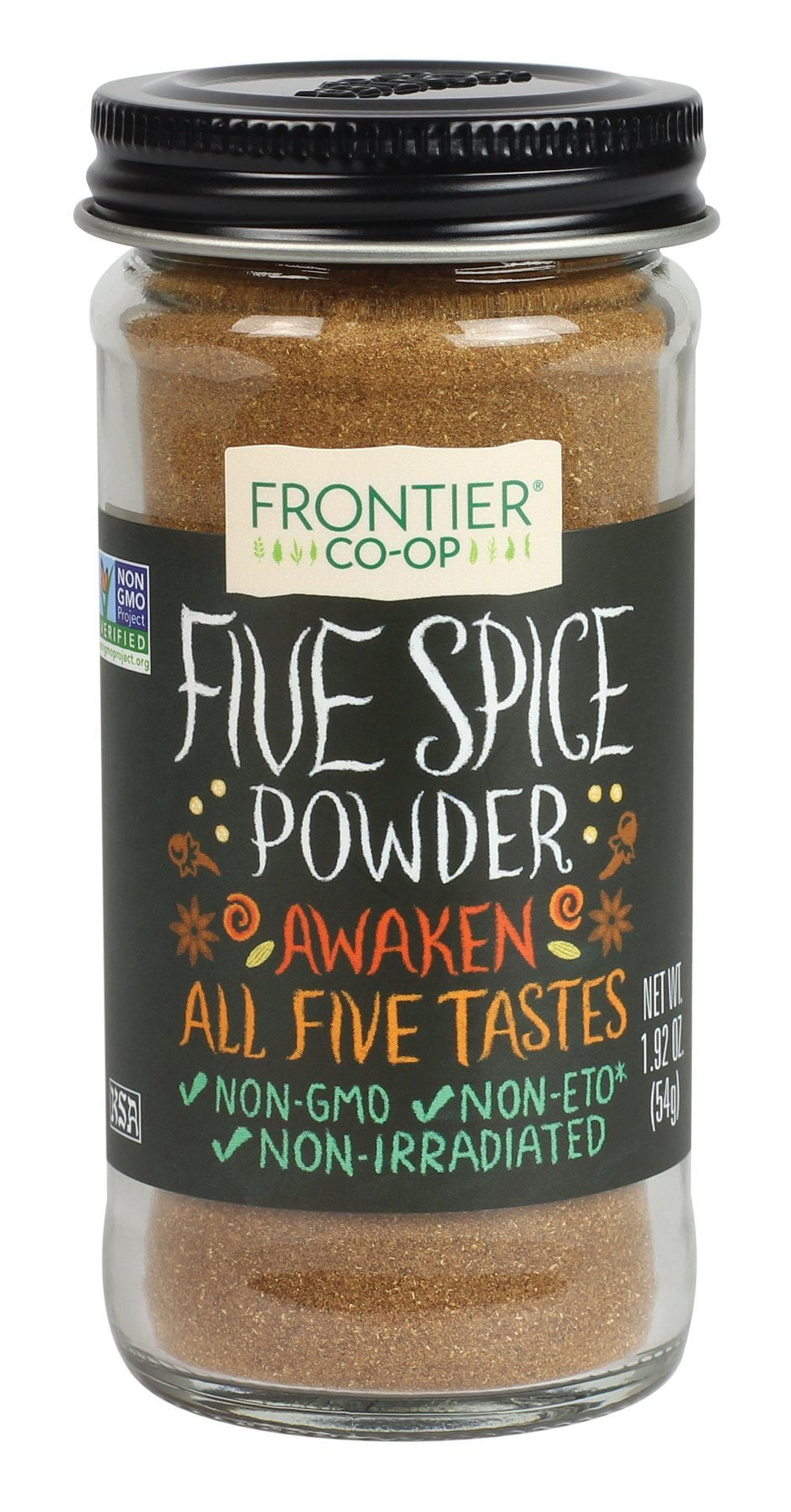 Frontier Co-op Five Spice Seasoning, 1.92 Ounce, Cinnamon, Fennel Seed ...