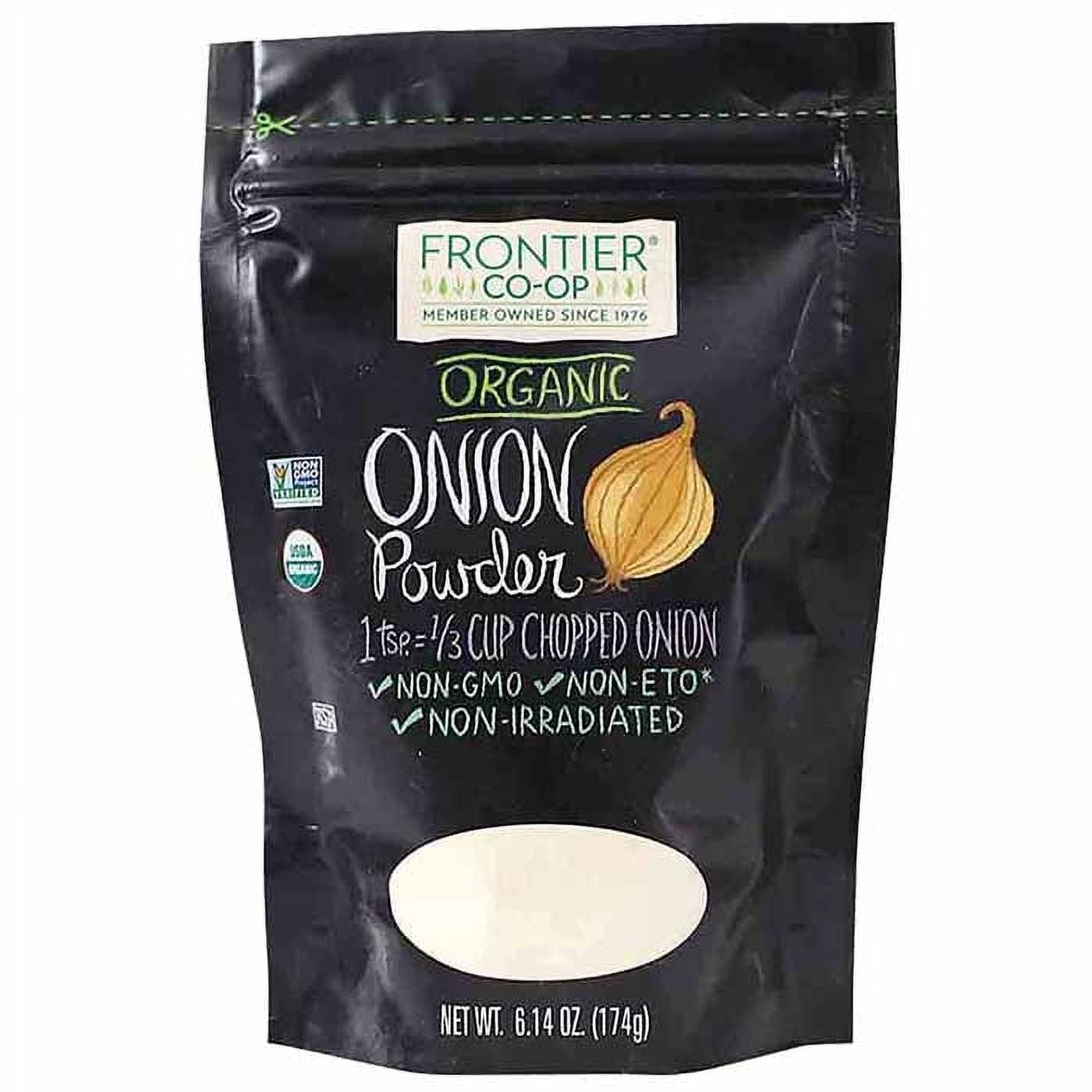 Frontier Natural Products Organic Onion Powder 6.14 oz Bag - Walmart.com