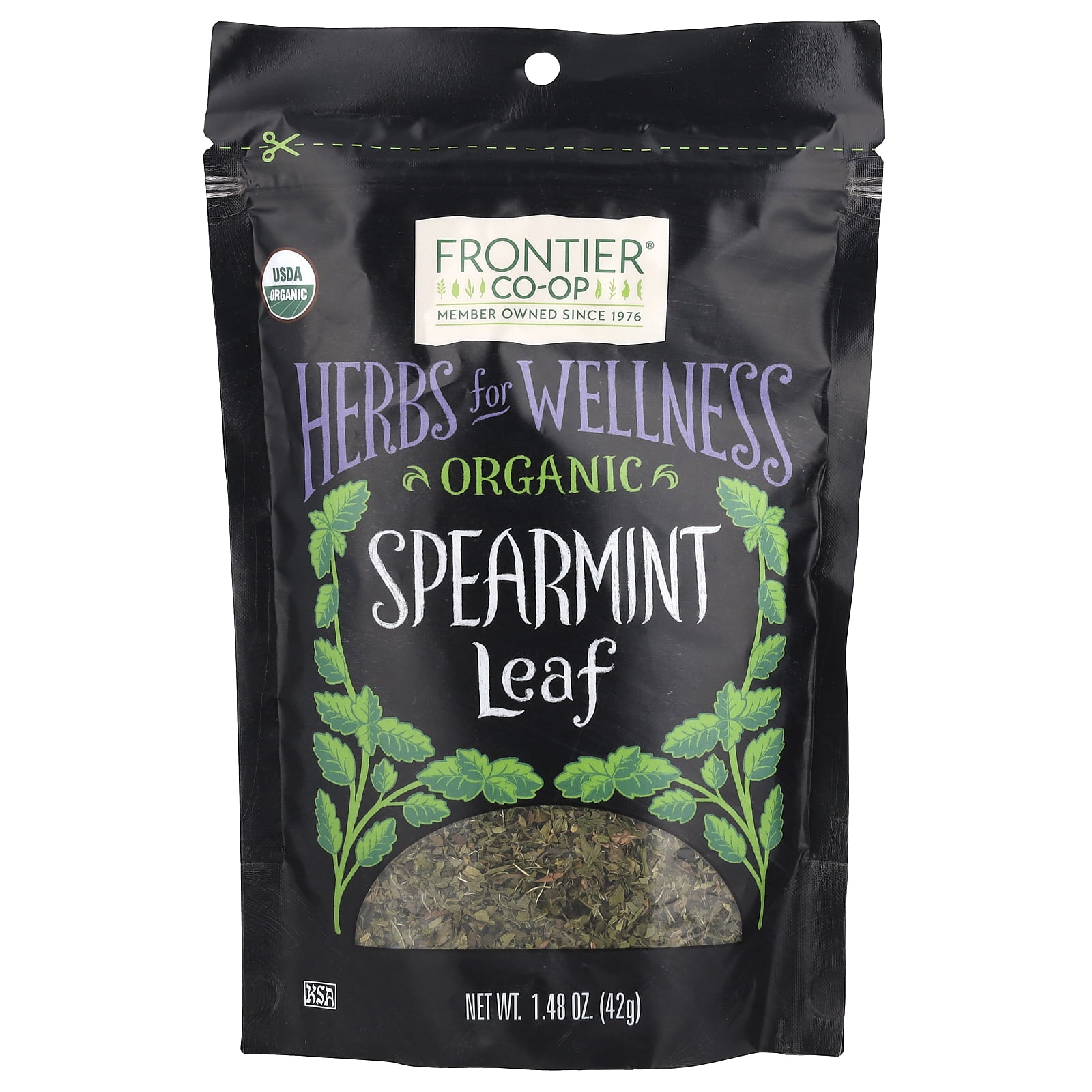 Frontier Natural Products, Organic Spearmint Leaf, 1.48 oz (42 g) (1 ...