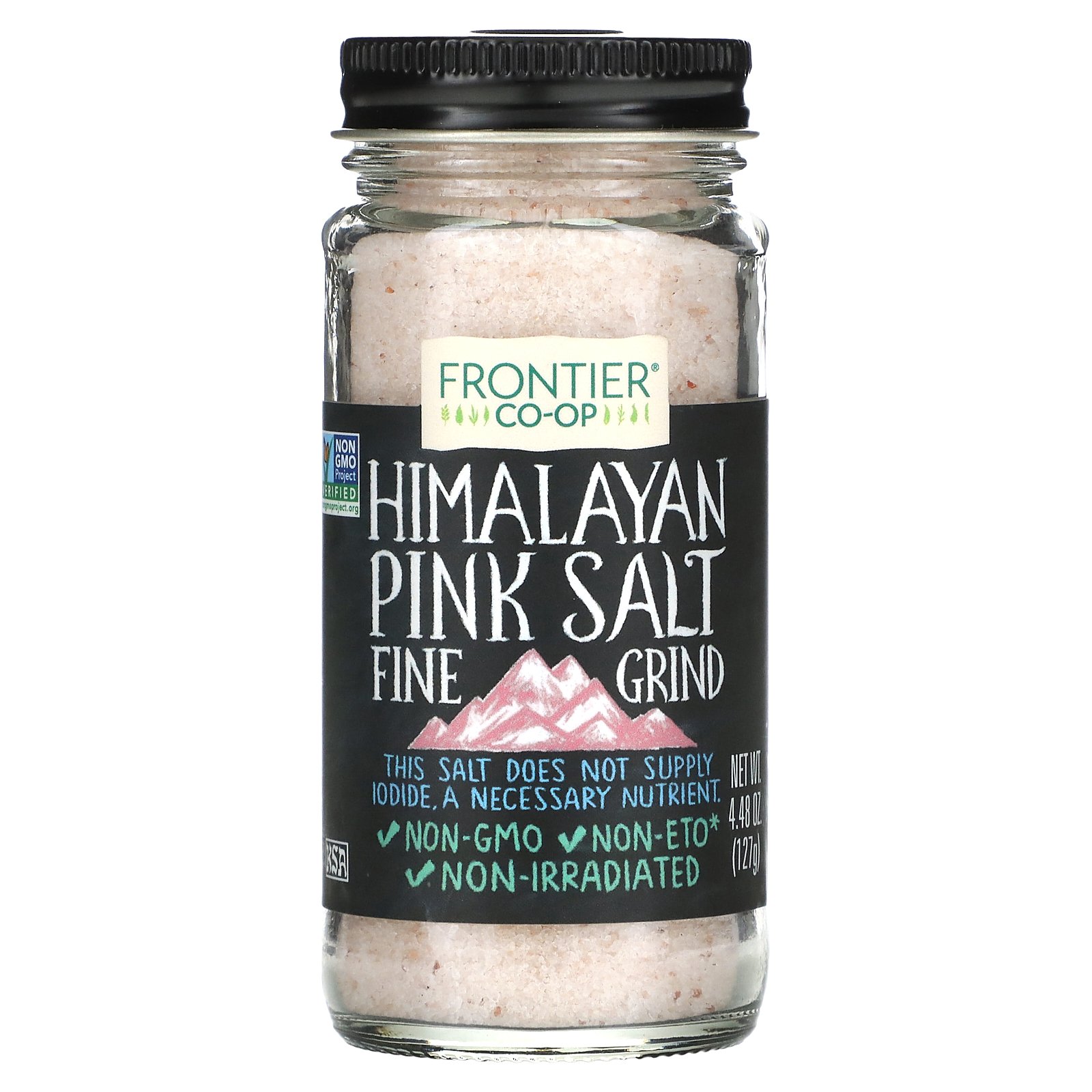 Frontier Co-op Pink Himalayan Salt, 4.48 Oz - Walmart.com