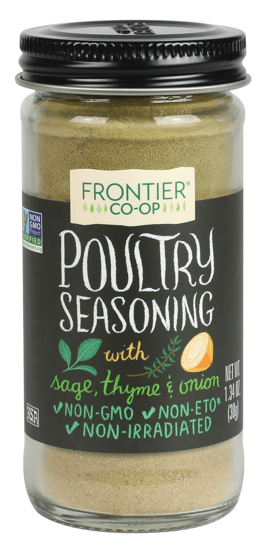 Frontier Co-op Poultry Seasoning Blend 1.34 oz. bottle - Walmart.com