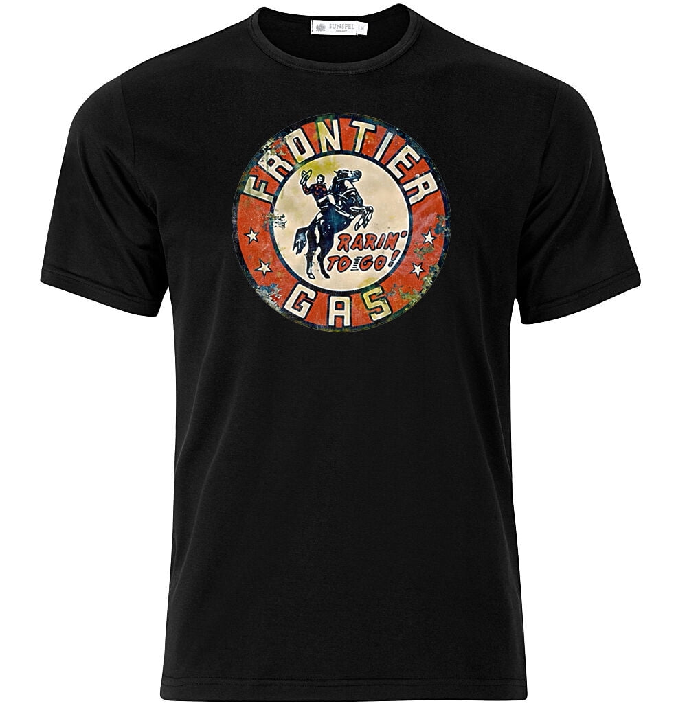 Frontier Gas - Graphic Cotton T Shirt Short & Long Sleeve - Walmart.com