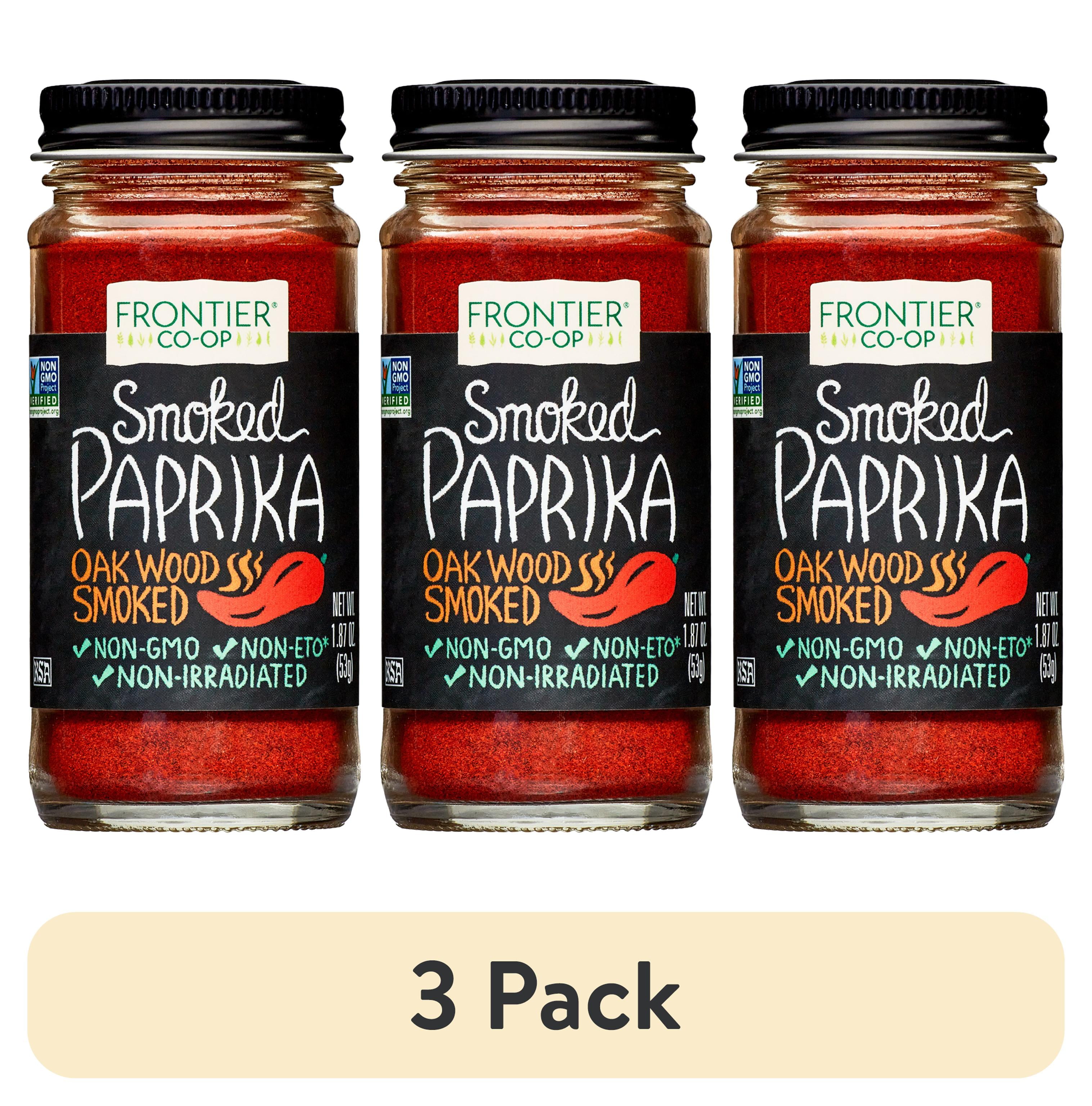 (3 pack) Frontier Oakwood Smoked Paprika, 1.87 oz Bottle - Walmart.com