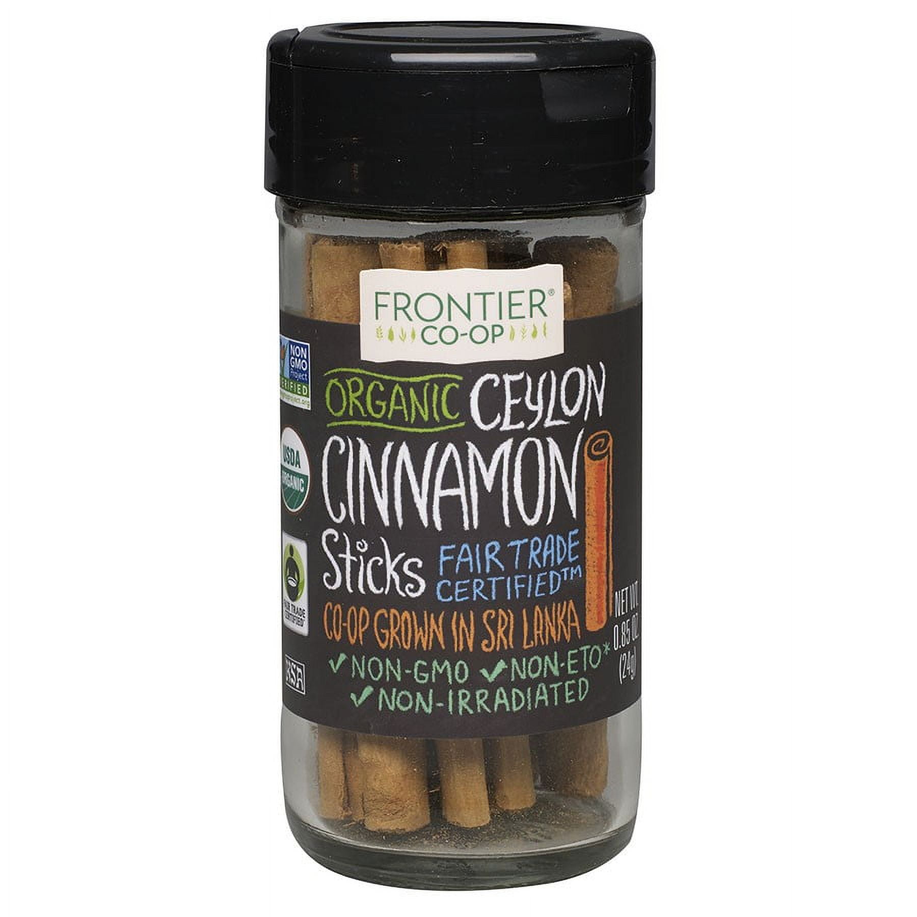 Frontier Organic Cinnamon Sticks, 0.85 Oz - Walmart.com