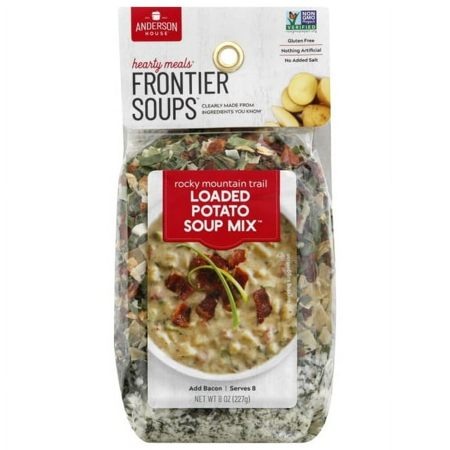 Frontier Soups - Vegan Loaded Potato Soup Mix with Veggies and Broccoli ...