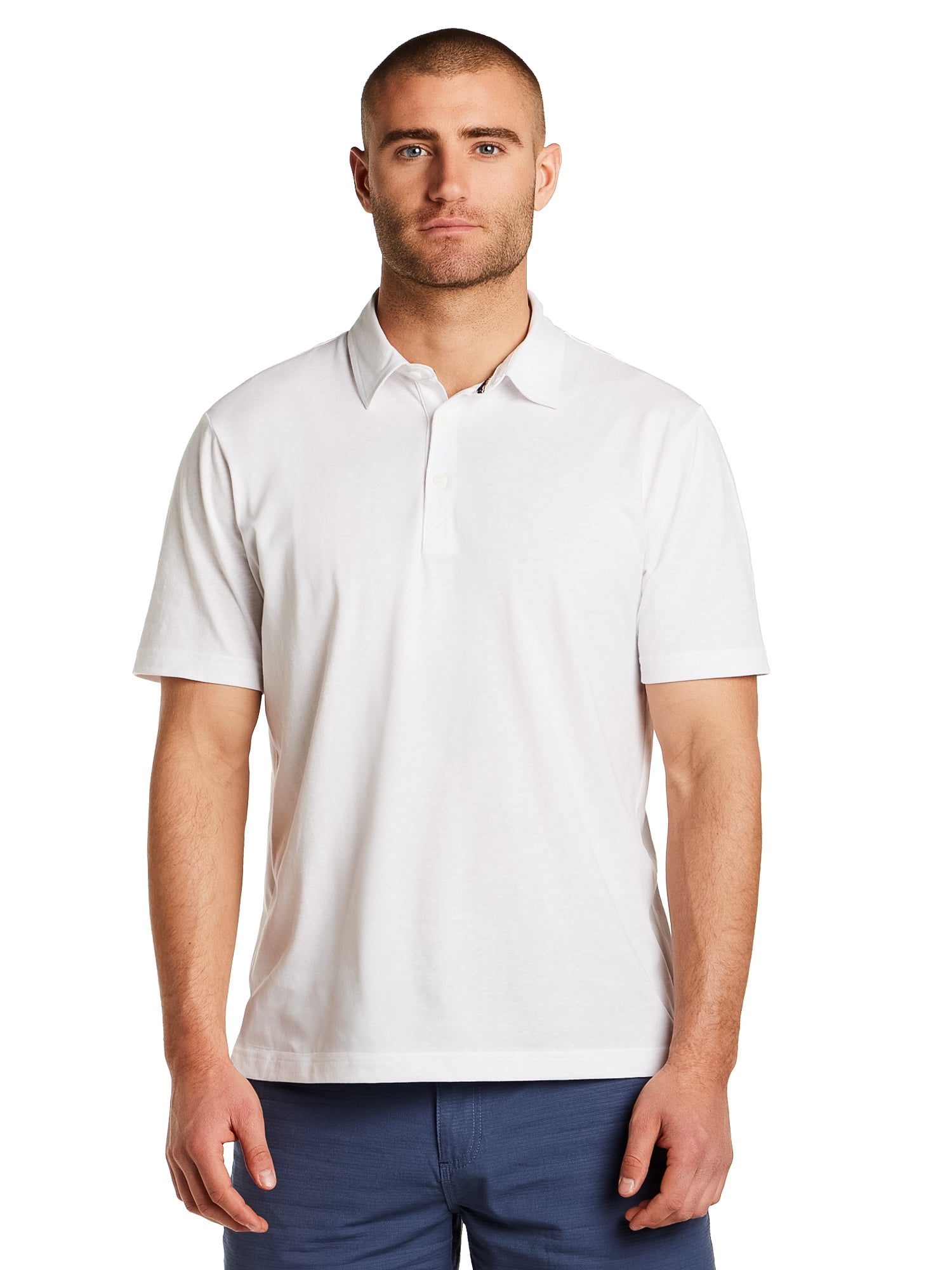 Frontier Threads Men's Sueded Jersey Polo Shirt - Walmart.com