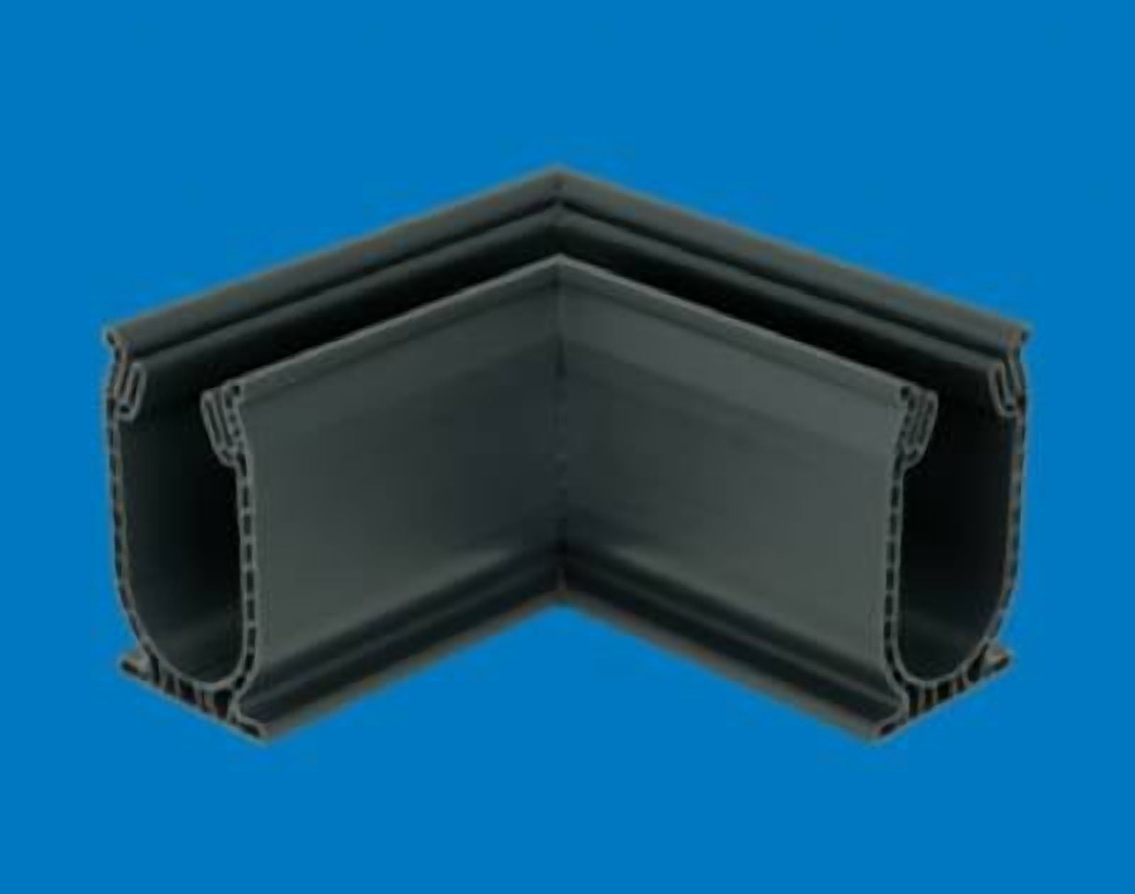 Stegmeier SDD90 Frontier PVC Deck Drain 90 Degree Angle - Walmart.com