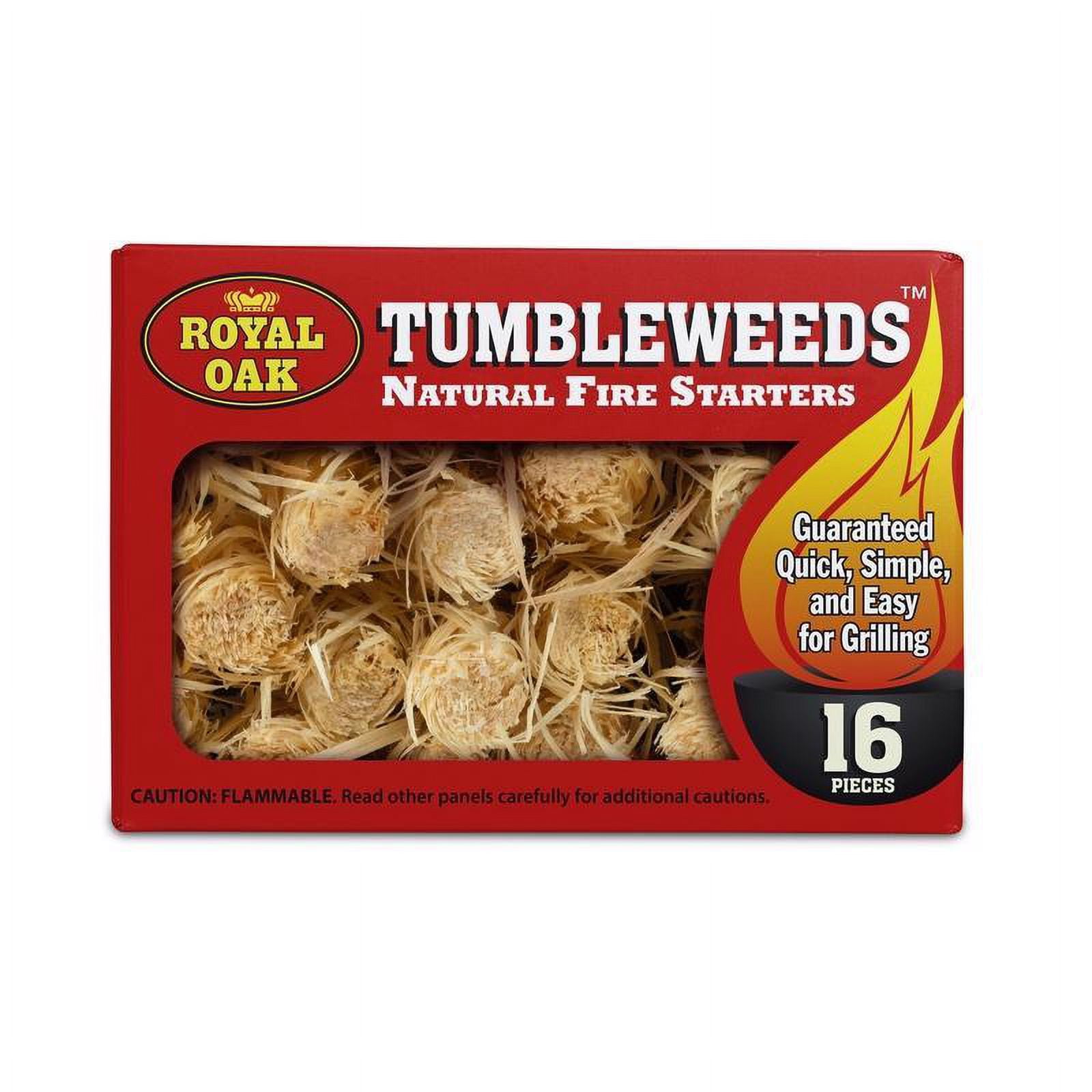 Frontier Tumblewood Camp Fire Starters, 16pcs - Natural, Quick & Easy ...