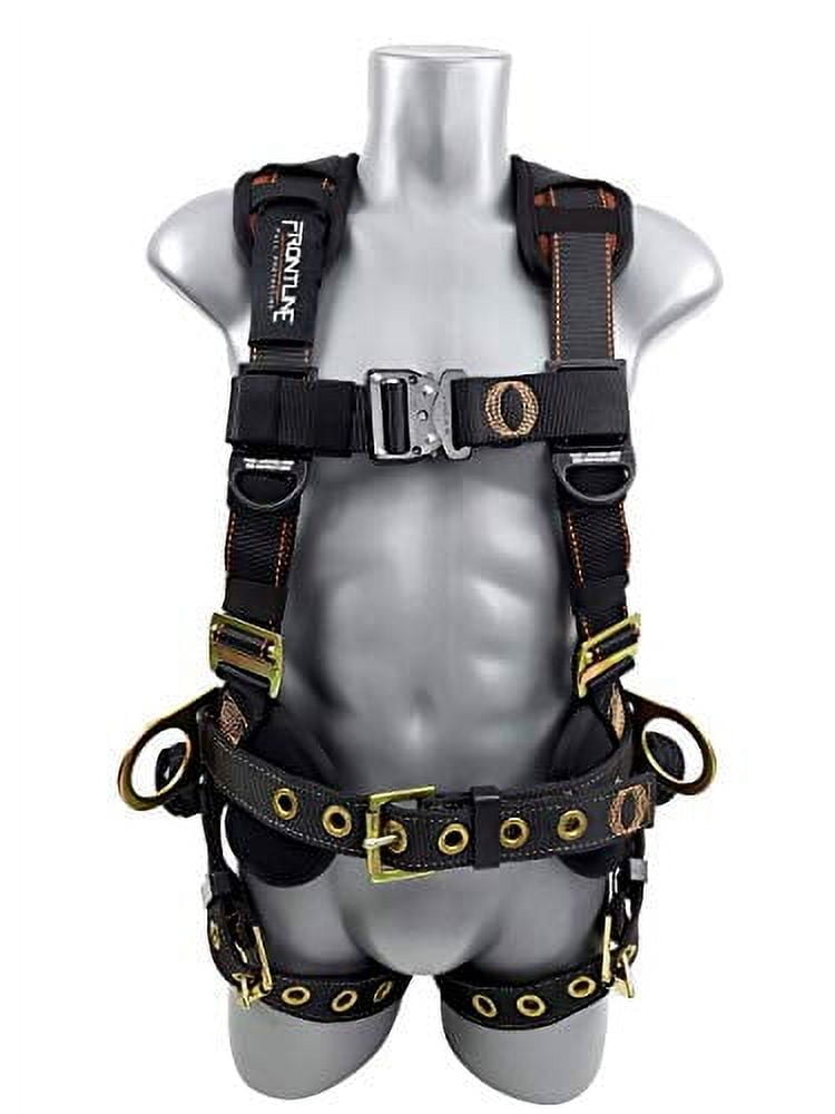 Frontline 100CTB Construction Full Body Harness with Tongue Buckle Legs ...