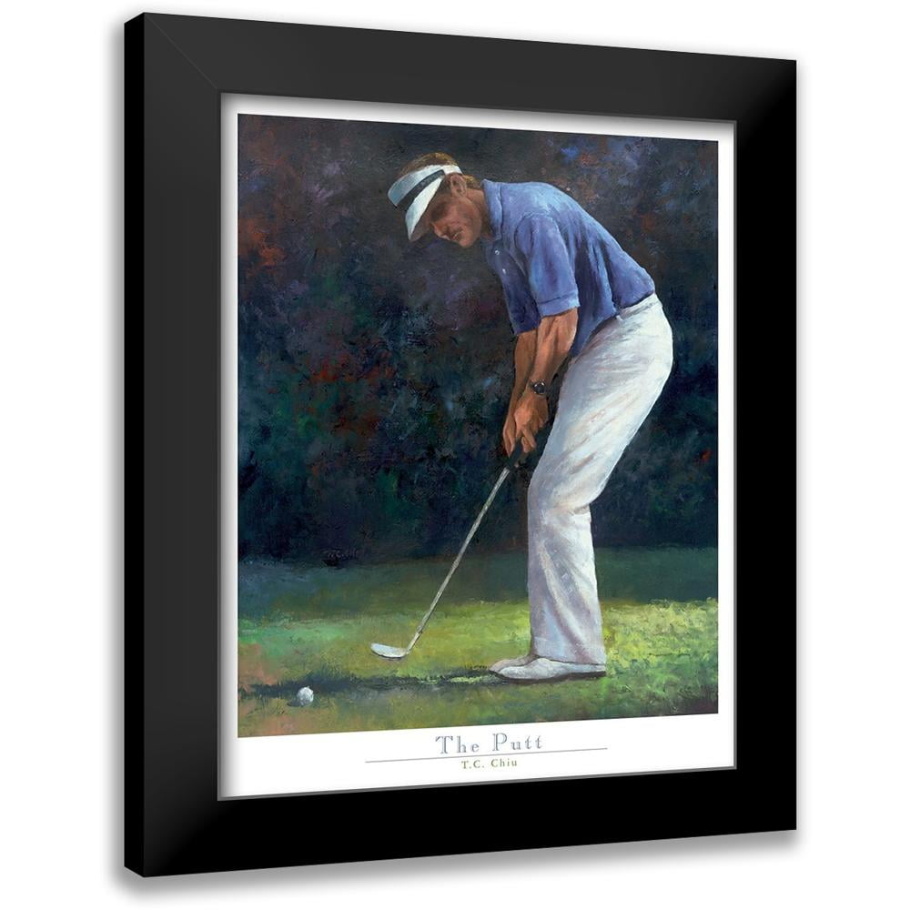 Frontline 12x14 Black Modern Framed Museum Art Print Titled - Golf The ...