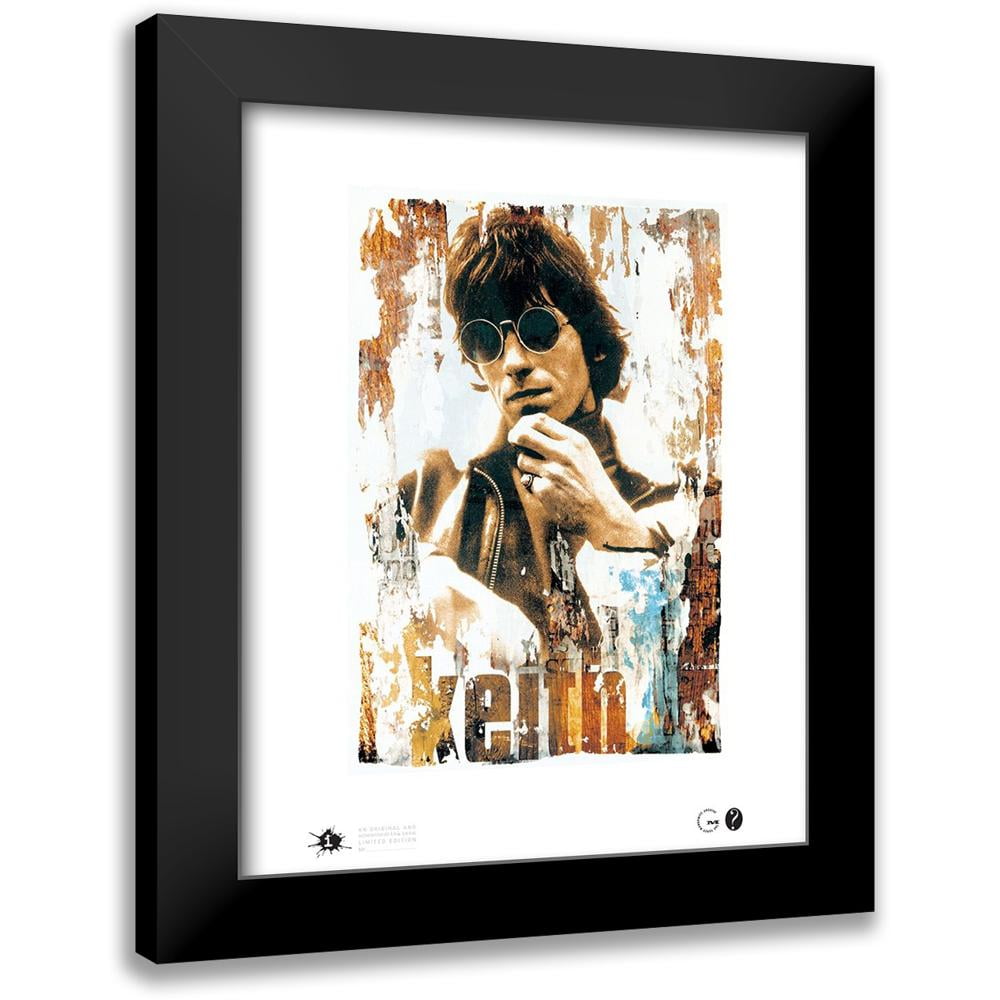 Frontline 12x14 Black Modern Framed Museum Art Print Titled - Keith ...