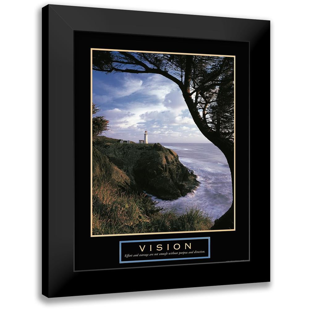 Frontline 15x18 Black Modern Framed Museum Art Print Titled - Vision ...