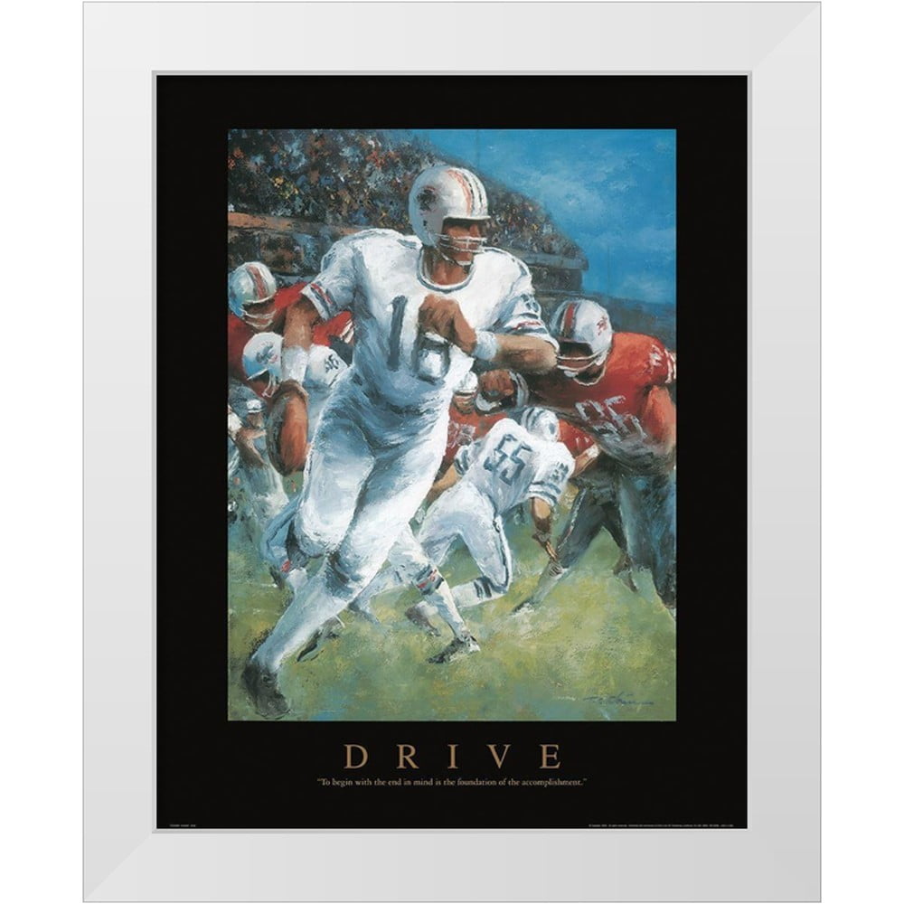 Frontline 26x32 White Modern Wood Framed Museum Art Print Titled ...