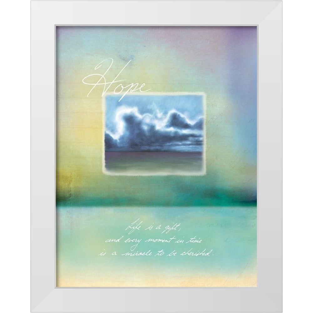 Frontline 26x32 White Modern Wood Framed Museum Art Print Titled - Hope ...