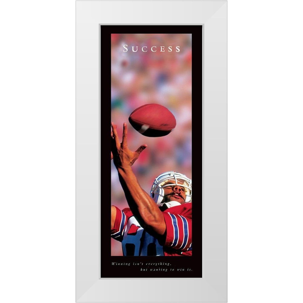 Frontline 8x14 White Modern Wood Framed Museum Art Print Titled ...