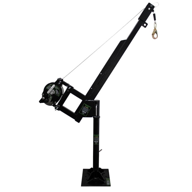 Frontline DAN75RA-US Patriot Confined Space Davit with 50' 3-Way ...