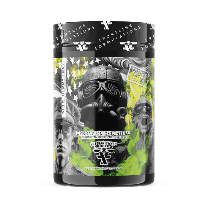 Frontline Formulations Operation Delirium Pre-Workout Powder, 6g L ...