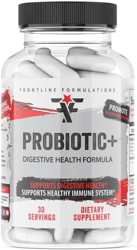 Frontline Formulations Probiotic + Digestive Health Formula, Dietary ...