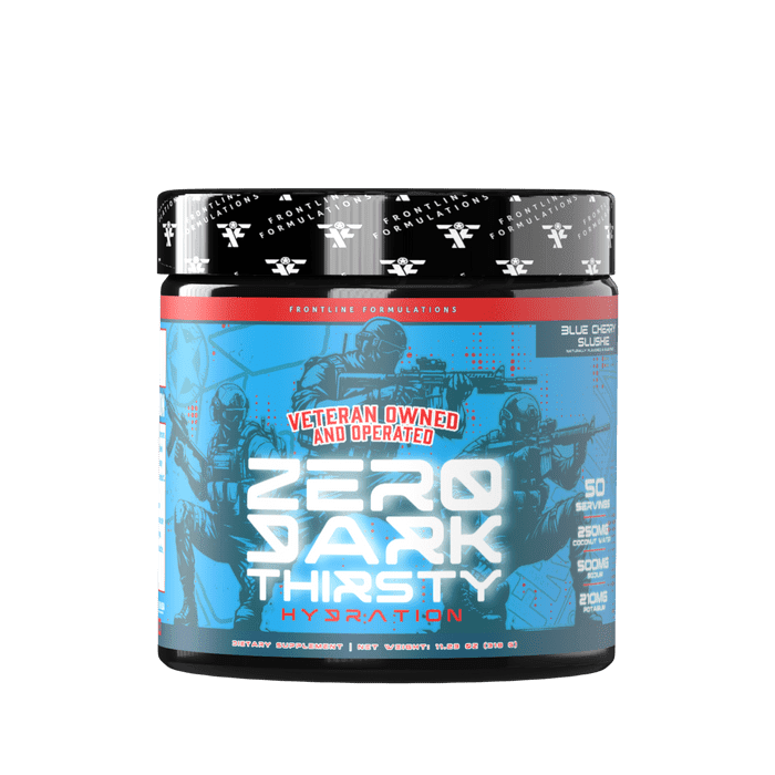 Frontline Formulations Zero Dark Thirsty, Electrolyte Supplement, Blue ...