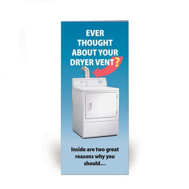 Frontline Graphics Dryer Vent Cleaning Brochures Pack Of 100 - Walmart.com